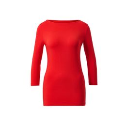 Tchibo - Shirt mit 3/4-Arm - Damen - Gr. S - rot