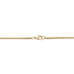 Adelia&acute;s Kette ohne Anh&auml;nger ADELIA&acute;S "Damen Halskette aus Edelstahl mit Strass Steinchen 61 cm", gold, Halsketten, Damen, 61cm, Edelstahl, Perfekt als Geschenk f&uuml;r besondere Menschen