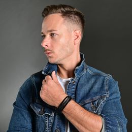 Adelia&acute;s Armband ADELIA&acute;S "Unisex Armband &ndash; Lederarmband aus Leder 22,5 cm", schwarz, Armb&auml;nder, Damen, 22cm, Leder, Armband, Ein stilvolles Geschenk f&uuml;r besondere Momente