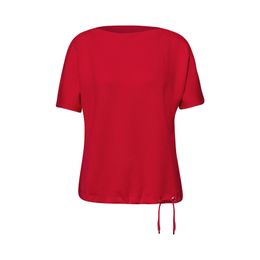 Street One Kurzarmshirt - Damen - Gr. 42 - rot