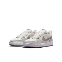 Sneaker Nike Sportswear "Court Borough Low Recraft", M&auml;dchen, Gr. 36, sail, college grau, photon dust, Synthetik, Textil, Schuhe Sneaker, Design auf den Spuren des Air Force 1 f&uuml;r Jugendliche