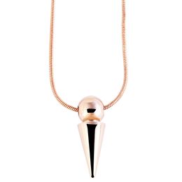 Adelia&acute;s Kette ohne Anh&auml;nger ADELIA&acute;S "Damen Halskette mit Anh&auml;nger &ndash; aus Edelstahl", rosa (gold), Halsketten, Damen, 50cm, Edelstahl, Eine sch&ouml;ne Geschenkidee f&uuml;r jeden Anlass