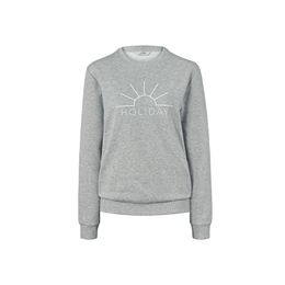 Tchibo - Sweatshirt - Damen - Gr. S - wei&szlig;/print