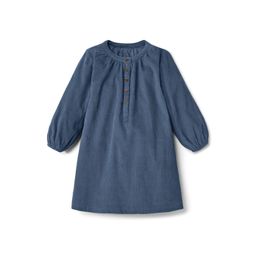 Tchibo - Kinder-Cordkleid - M&auml;dchen - Gr. 122/128 - blau