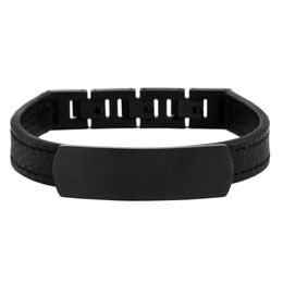 Adelia&acute;s Armband ADELIA&acute;S "Herren Armband aus Leder 22,5 cm", schwarz, Armb&auml;nder, Herren, 22cm, Leder, Armband, Perfekt zum Verschenken an besondere Menschen