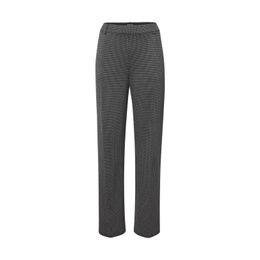 Tchibo - Karierte Komfort-Jerseyhose - Damen - Gr. 52 - schwarz/kariert
