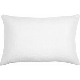 Dekokissen Pad "COLETTE", ivory, unifarben, B:60cm L:40cm, Leinen, Dekokissen_Sitzkissen_Kissenh&uuml;llen, Made in Europe