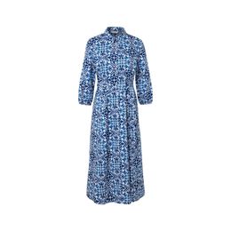 Tchibo - Bedrucktes Midi-Kleid - Damen - Gr. 42 - wei&szlig;/print