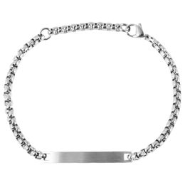 Adelia&acute;s Armband ADELIA&acute;S "Unisex Armband aus Edelstahl 19+4 cm", silber, Armb&auml;nder, Damen, 23cm, Edelstahl, Armband, Ein stilvolles Geschenk f&uuml;r besondere Momente