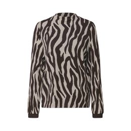 Street One Jacquard-Shirt - Damen - Gr. 46 - braun