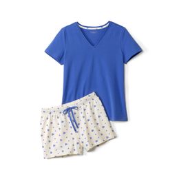 Tchibo - Shorty-Pyjama - Damen - Gr. M - creme