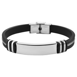 Adelia&acute;s Armband ADELIA&acute;S "Unisex Armband &ndash; Silikonarmband aus Silikon 20,5 cm", schwarz, Armb&auml;nder, Damen, 20cm, Synthetik, Armband, Zum Verschenken an Menschen, die Ihnen am Herzen liegen