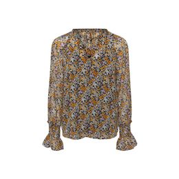 Tchibo - Bluse mit Print - Damen - Gr. 34 - schwarz