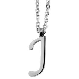 Adelia&acute;s Kette ohne Anh&auml;nger ADELIA&acute;S "Unisex Halskette mit Anh&auml;nger &ndash; Buchstabe S aus Edelstahl", silber, Halsketten, Damen, 48cm, Edelstahl, Ideal als Geschenk f&uuml;r besondere Anl&auml;sse