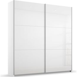 Schwebet&uuml;renschrank Rauch "AURELIO Kleiderschrank Garderobe", wei&szlig; (alpinwei&szlig;, hochglanz wei&szlig;), B:175cm H:210cm T:59cm, Holzwerkstoff, Schr&auml;nke, Schwebet&uuml;renschrank, 3 verschiedene Ausstattungsvarianten Griffe aus Metall MADE IN GERMANY