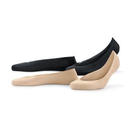 Tchibo - 2 Paar Magic-Cut-F&uuml;&szlig;linge - Damen - Gr. 35-38 - schwarz