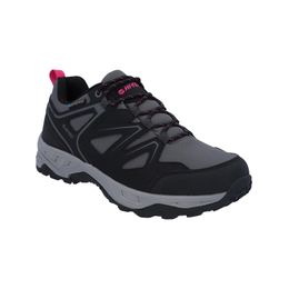 Wanderschuh Hi-Tec "Saunter", Damen, Gr. 38, grau (hellgrau, schwarz), Obermaterial: 100% Textilmaterial TEXMAT., Schuhe Wanderschuh