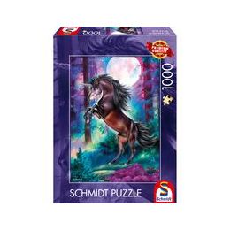 Schmidt Spiele Einhorn bei Vollmond, Puzzle 1000 Teile