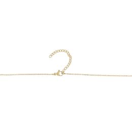 Adelia&acute;s Kette ohne Anh&auml;nger ADELIA&acute;S "Damen Halskette aus Edelstahl mit Kristall 43 cm", gold, Halsketten, Damen, 43cm, Edelstahl, Zum Verschenken &ndash; ideal zum Geburtstag