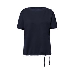 Street One Kurzarmshirt - Damen - Gr. 44 - dunkelblau
