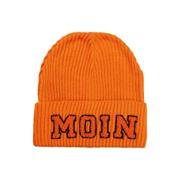 Beanie SALZHAUT "M&uuml;tze IRMELINA", Damen, Gr. M, orange (mandarin), Obermaterial: 100% Polyacryl PAN., M&uuml;tzen Beanie