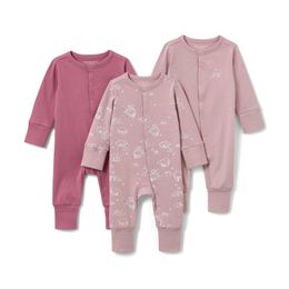 Tchibo - 3 Baby-Pyjamas - Kinder - Gr. 98/104 - creme