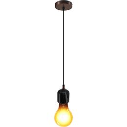 Kayoom H&auml;ngeleuchte "H&auml;ngelampe Sigma IV", schwarz, 1, H: 36cm, 1 Stk., Leuchten, minimalistisch, modern, harmonisch, H&auml;ngeleuchte
