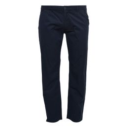 Chinohose Blend "Chinohose BHTromp Big & Tall", Herren, Gr. 48, L&auml;nge 30, blau (marineblaus), Obermaterial: 98% Baumwolle CO. 2% Elasthan EL., Hosen Chinohose