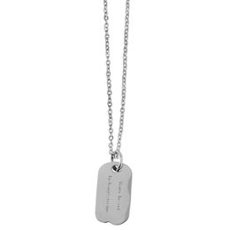Adelia&acute;s Kette ohne Anh&auml;nger ADELIA&acute;S "Unisex Halskette mit Anh&auml;nger &ndash; aus Edelstahl", silber, Halsketten, Damen, 48cm, Edelstahl, Zum Verschenken &ndash; passend f&uuml;r viele Anl&auml;sse