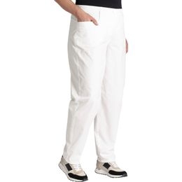 sheego Damen Chinohose mit Ziertaschen hinten ecru Gr&ouml;&szlig;e 56