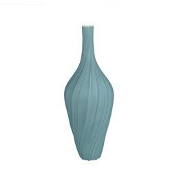 Tischvase Goebel "Vase Bahar", blau, B:11cm H:31cm T:11cm, Porzellan, Vasen