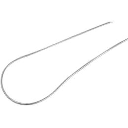 Adelia&acute;s Kette ohne Anh&auml;nger ADELIA&acute;S "Unisex Halskette &ndash; Schlangenkette aus Edelstahl 50 cm", silber, Halsketten, Damen, 50cm, Edelstahl, Ideal als Geschenk &ndash; dezent und elegant