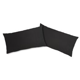 Kissenbezug OTTO HOME "Desner", schwarz, B:40cm L:80cm, Microfaser, Obermaterial: 100% Polyester, Kissenbez&uuml;ge, Kissenbezug, Kissenh&uuml;lle