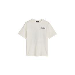 Marc O'Polo T-Shirt MARC O'POLO "mit gro&szlig;em R&uuml;ckenprint", Jungen, Gr. 176, wei&szlig; cotton, Obermaterial: 100% Baumwolle, unifarben, regular fit, Rundhals, normaler Saum, Shirts T-Shirt