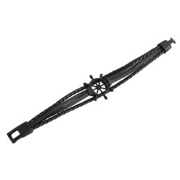 Adelia&acute;s Armband ADELIA&acute;S "Unisex Armband aus Leder 21 cm", schwarz, Armb&auml;nder, Damen, 21cm, Leder, Armband, Perfekt zum Verschenken an besondere Menschen