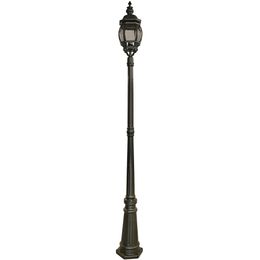 Pollerleuchte Searchlight "Au&szlig;enleuchte Bel Aire, 1-flammig", schwarz, B:26cm H:221cm L:26cm &Oslash;:26cm, Leuchten, Klassisches Ambiente