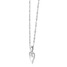 Adelia&acute;s Kette ohne Anh&auml;nger ADELIA&acute;S "Damen Halskette mit Anh&auml;nger &ndash; Herz aus 925 Silber", silber, Halsketten, Damen, 45cm, Silber 925 (Sterlingsilber), Ideal als Geschenk f&uuml;r besondere Anl&auml;sse