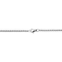 Adelia&acute;s Gliederkette ADELIA&acute;S "Herren Halskette &ndash; Venezianerkette aus Edelstahl 61 cm", silber, Halsketten, Herren, 61cm, Edelstahl, Gliederkette, Geschenkidee: zeitlos und vielseitig