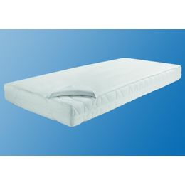 Matratzenauflage "Dormisette Protect & Care, Allergiker geeignet (Hausstauballergiker)", wei&szlig;, B:180cm L:200cm, Obermaterial: 100% Baumwolle, Dormisette PROTECT & CARE, Matratzenzubeh&ouml;r, Moltonauflage, 80x140, 90x200 cm und weiteren Gr&ouml;&szlig;en, strapazierf&auml;hig