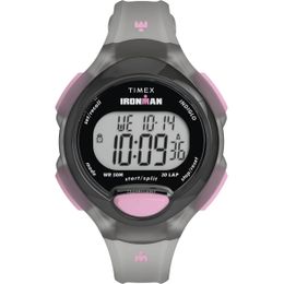 Digitaluhr Timex "E30", grau, Armbanduhren, Damen, Digitaluhr, Quarzuhr, Armbanduhr, Damenuhr,analog