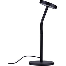 NOVA LUCE Tischleuchte "LOGOS", schwarz, 1, &Oslash; 14cm H: 35cm, 1 Stk., Leuchten, Tischleuchte
