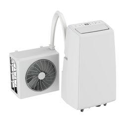 Unold Elektro Split-Klimager&auml;t UNOLD "Mobil, 12K, 86340", kunststoff, B:49,2cm H:46cm T:26,3cm, Klimager&auml;te, mit Fensterabdichtung und Fenster-Verschluss
