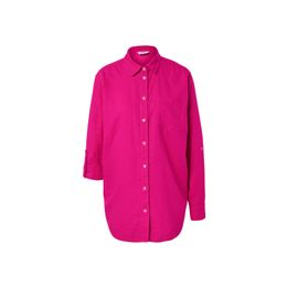 Tchibo - Lange Leinenbluse - Damen - Gr. 36 - pink