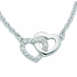 Adelia&acute;s Kettenanh&auml;nger ADELIA&acute;S "Anh&auml;nger 925 Silber mit Zirkonia &ndash; Silberanh&auml;nger", silber, Schmuckanh&auml;nger, Damen, mit Zirkonia, Silber 925 (Sterlingsilber), Kettenanh&auml;nger, Silberanh&auml;nger