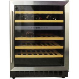 Hanseatic Weink&uuml;hlschrank "HWC46ECIA", Energieeffizienz: E (A-G), schwarz, B:59,5cm H:82cm T:57cm, Weink&uuml;hlschr&auml;nke, inkl. 3 Jahre Herstellergarantie