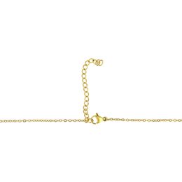 Adelia&acute;s Kette ohne Anh&auml;nger ADELIA&acute;S "Damen Halskette mit Anh&auml;nger &ndash; aus Edelstahl", gold, Halsketten, Damen, 43cm, Edelstahl, Ideal als Geschenk zum Muttertag