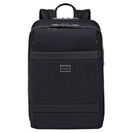 Laptoprucksack Samsonite "IMAGE BIZ", Gr. B/H/T: 13,5cm x 38,5cm x 26cm, schwarz, Nylon, Polyurethane, Rucks&auml;cke Laptoprucksack, f&uuml;r Businessmode und Gesch&auml;ftsreisen, mit 16 Litern Volumen