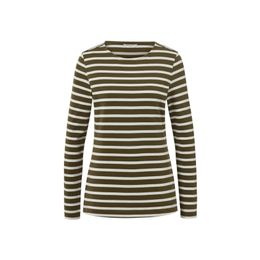 Tchibo - Gestreiftes Langarmshirt - Damen - Gr. XXL - creme/gestreift