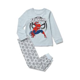 Tchibo - Kinder-Pyjama-Set &raquo;Spider-Man&laquo; - Jungen - Gr. 134/140 - hellblau/print