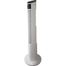 Sonnenk&ouml;nig Turmventilator SONNENK&Ouml;NIG "Air Fresh 9, Fernbedienung, 4 Stufen, 0.16L/24h, 1-8h Timer", wei&szlig;, B:34cm H:108cm T:34cm, Ventilatoren, Touch-Funktion, automatische Oszillation